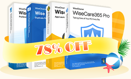 WiseCleaner Summer Sale - Up to 78% OFF & Free Gifts.